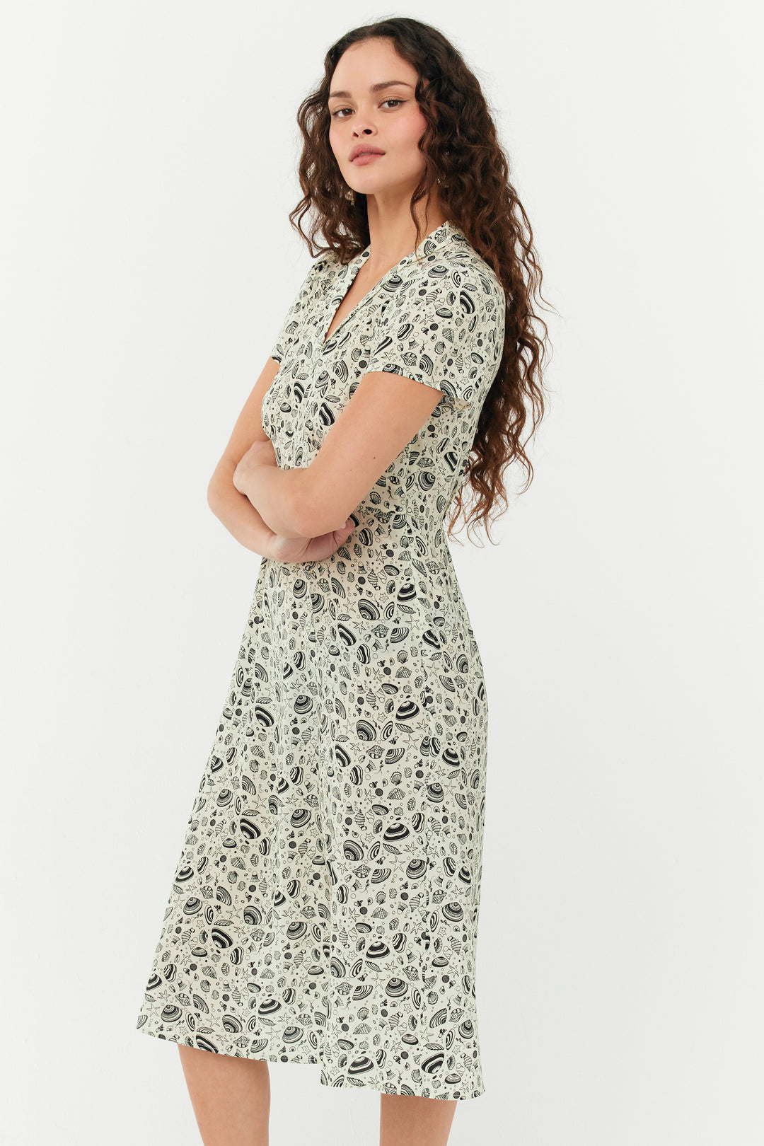 Morgan Dress - Graphic Shell – HVN