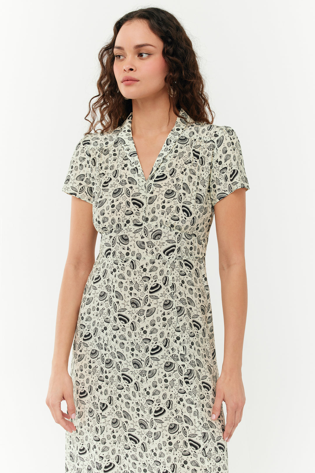 Morgan Dress - Graphic Shell – HVN