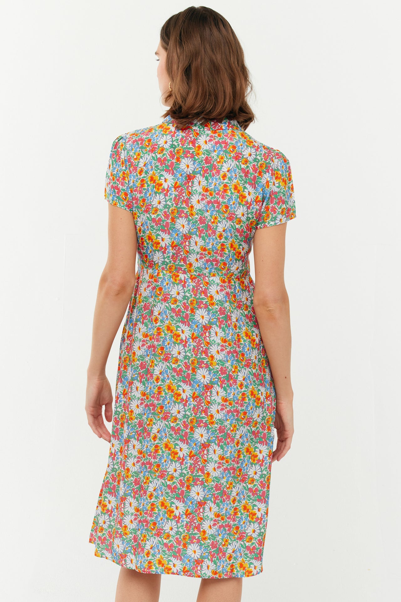 Morgan Dress - Bright Floral – HVN