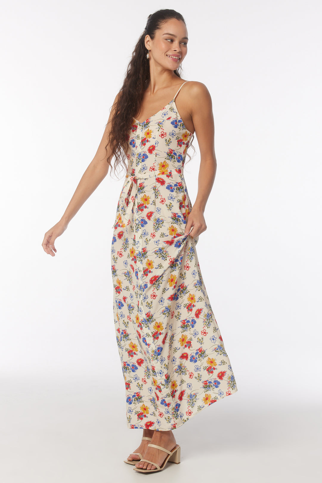 Button Down Josephine Dress - Flower Bunch – HVN