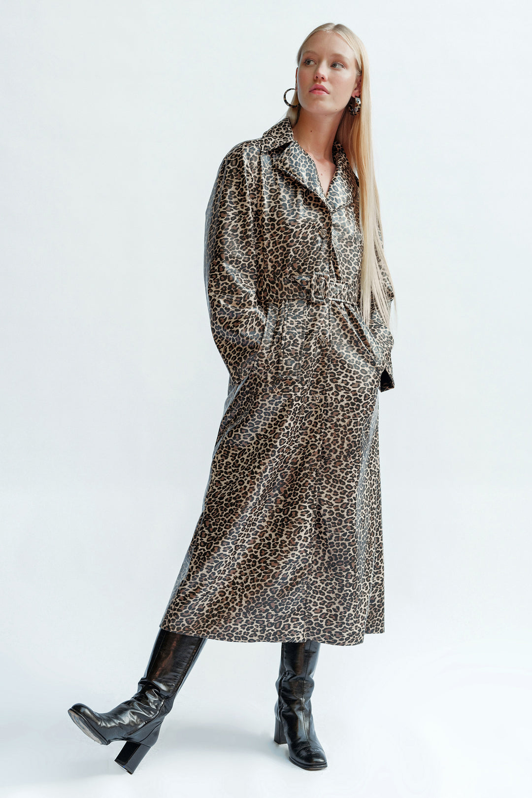 PVC Caitlin Trench - Leopard – HVN